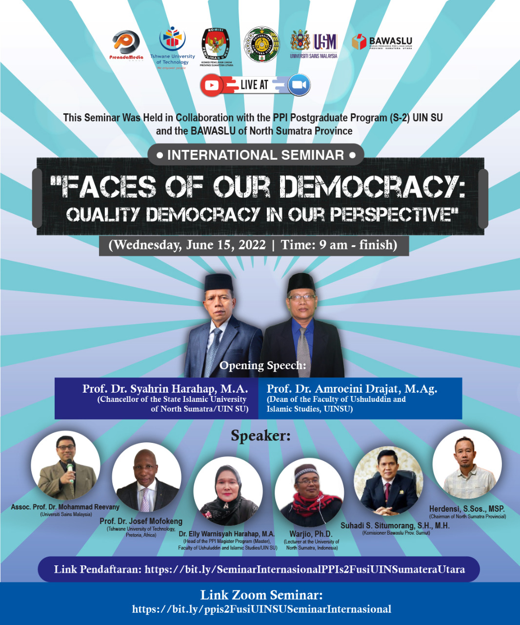 (International Seminar) Faces of Our Democracy: Quality Democracy in ...
