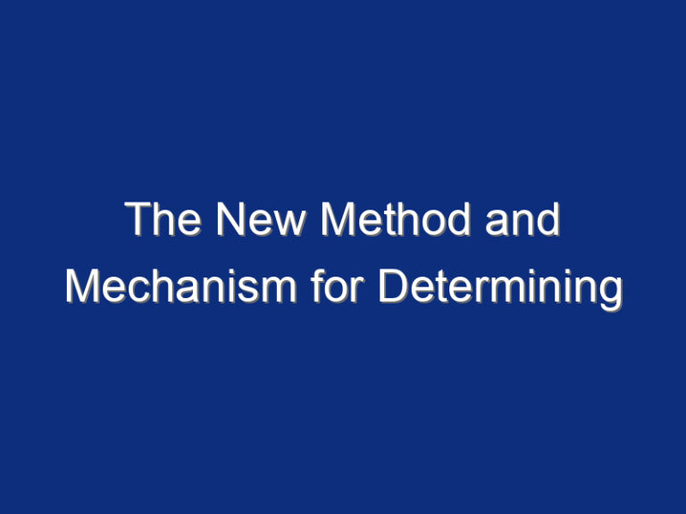 The New Method and Mechanism for Determining Professional Stresses in ...