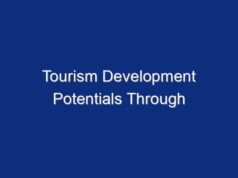 Tourism Development Potentials Through Inter-Districts Cooperation (IDC ...